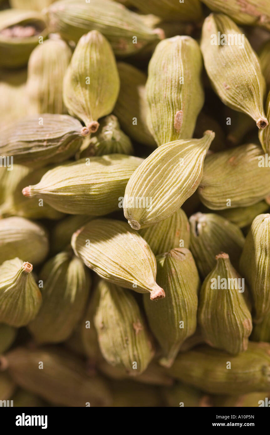 Close-up of Cardamoms Stock Photo - Alamy
