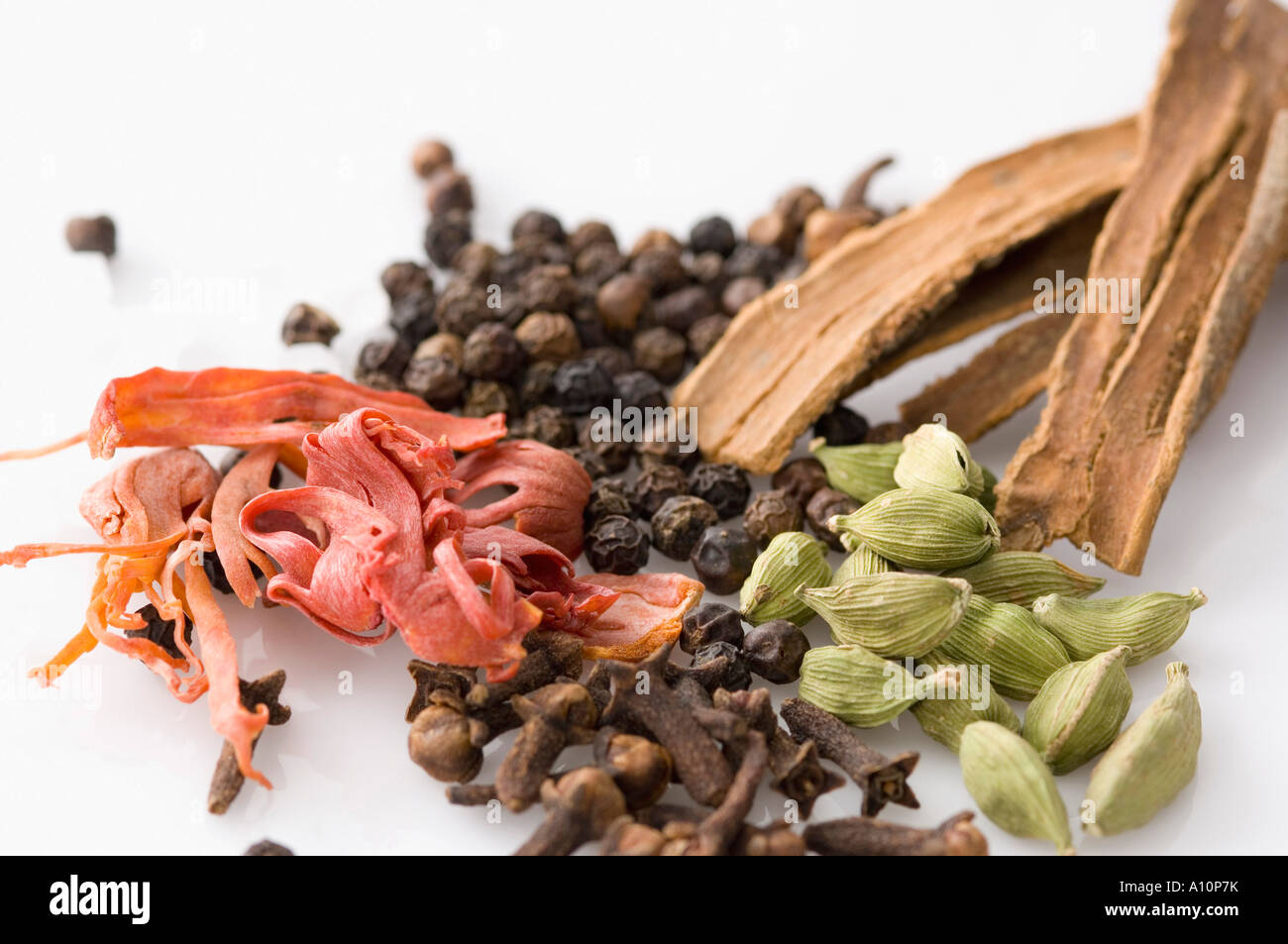 Close-up of spices Stock Photo - Alamy