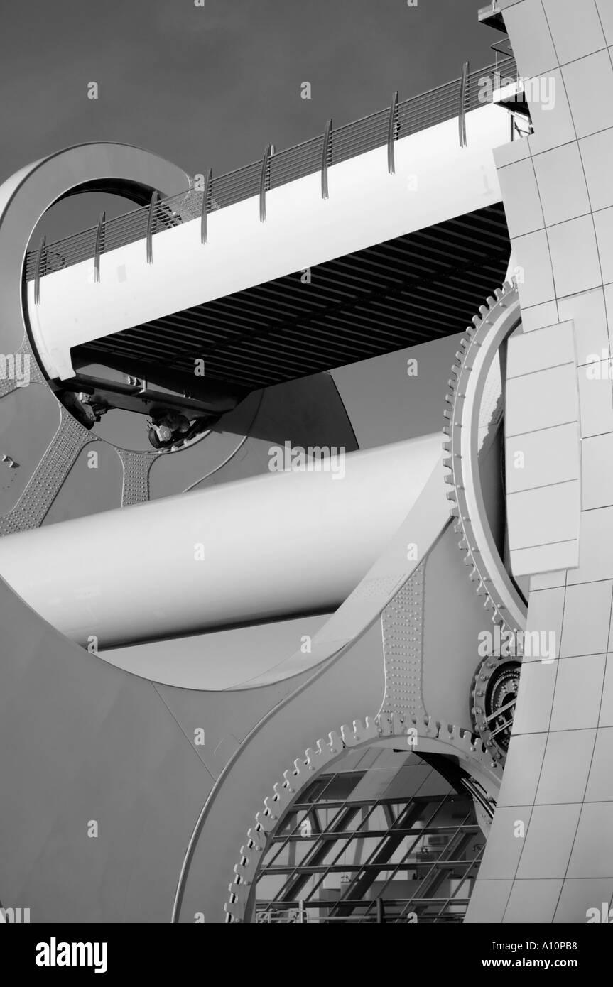 Falkirk wheel Black and White Stock Photos & Images - Alamy