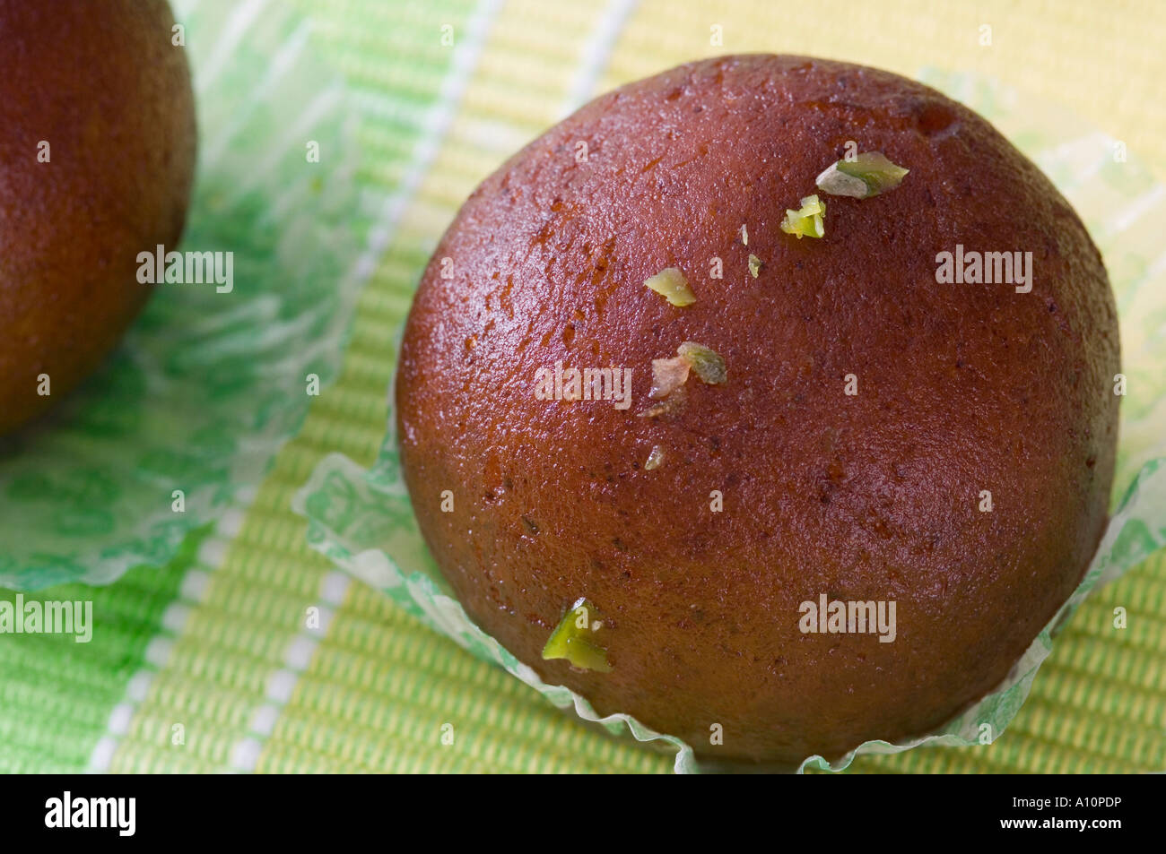 Close-up of Gulab Jamun Stock Photo - Alamy