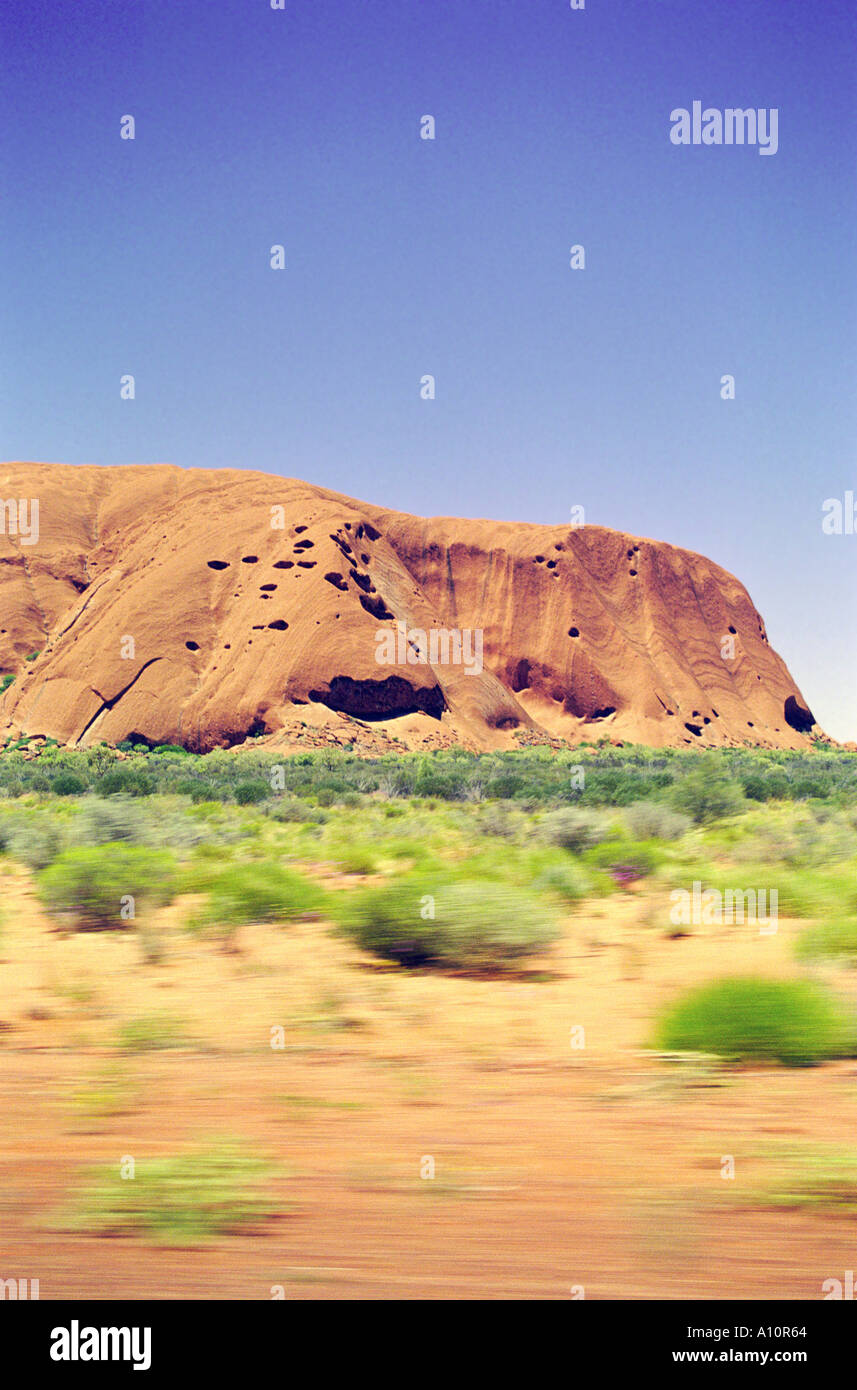 Ayers Rock, Uluru National Park Stock Photo - Alamy