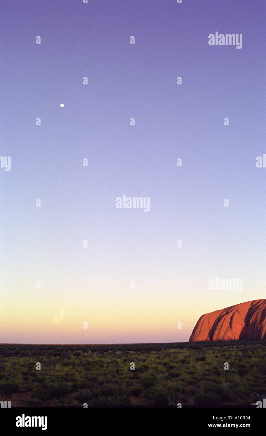 Ayers Rock, Uluru National Park Stock Photo - Alamy