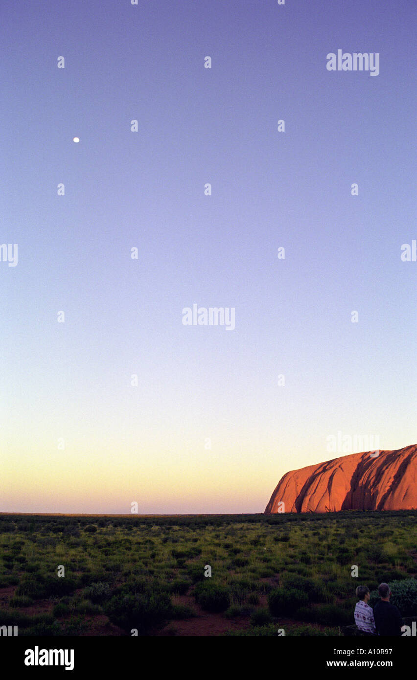 Ayers Rock, Uluru National Park Stock Photo - Alamy