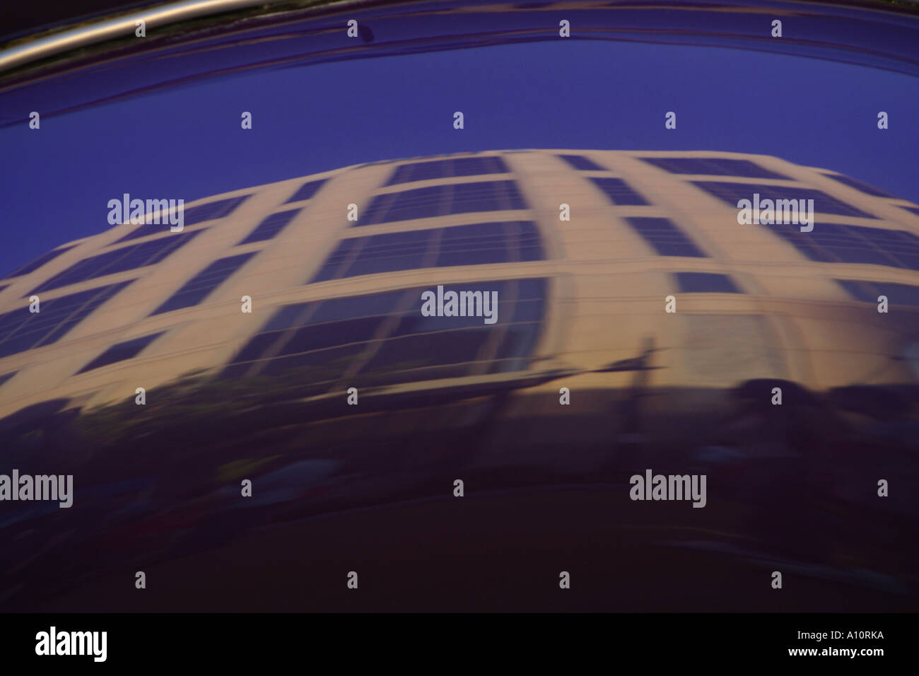 Building reflection off the window of an automobile that is suitable ...
