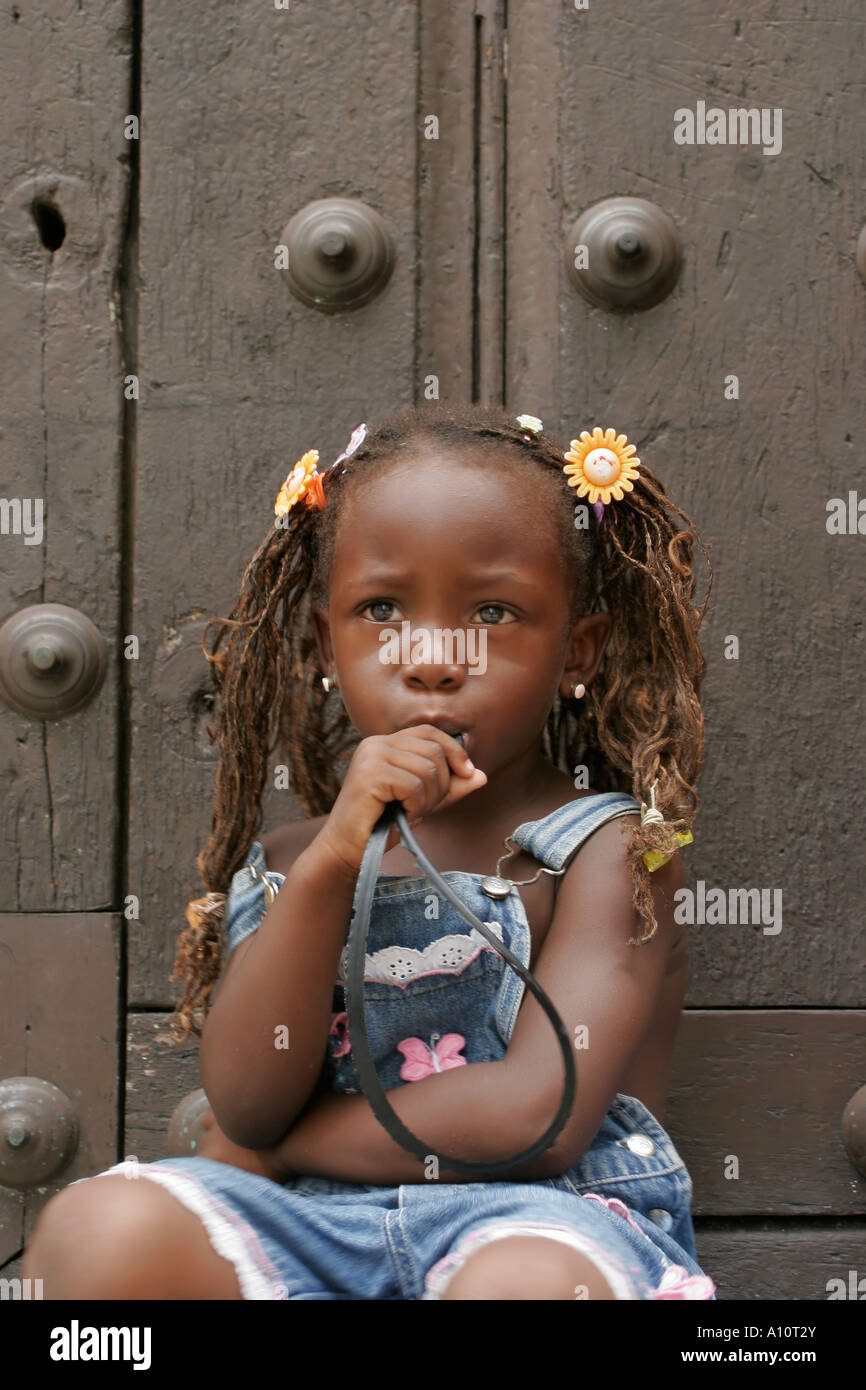 Portrait of a cuban child Stock Photo - Alamy