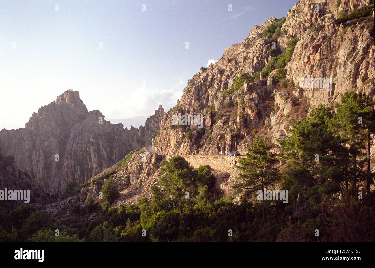 Les Calanques, Corse Stock Photo - Alamy