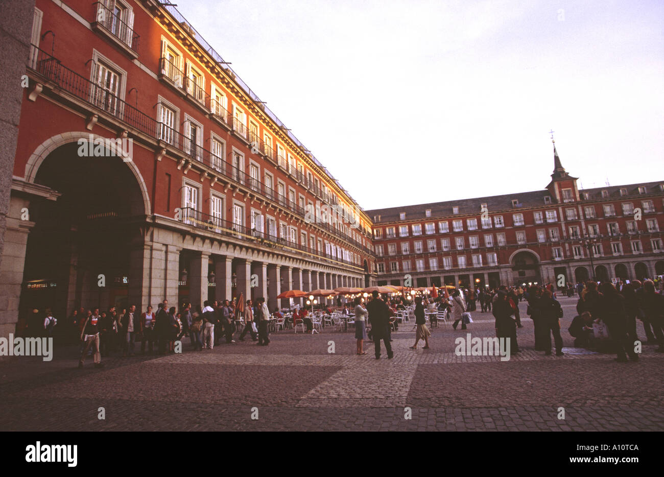 Traditional architecture plaza mayor hi-res stock photography and ...