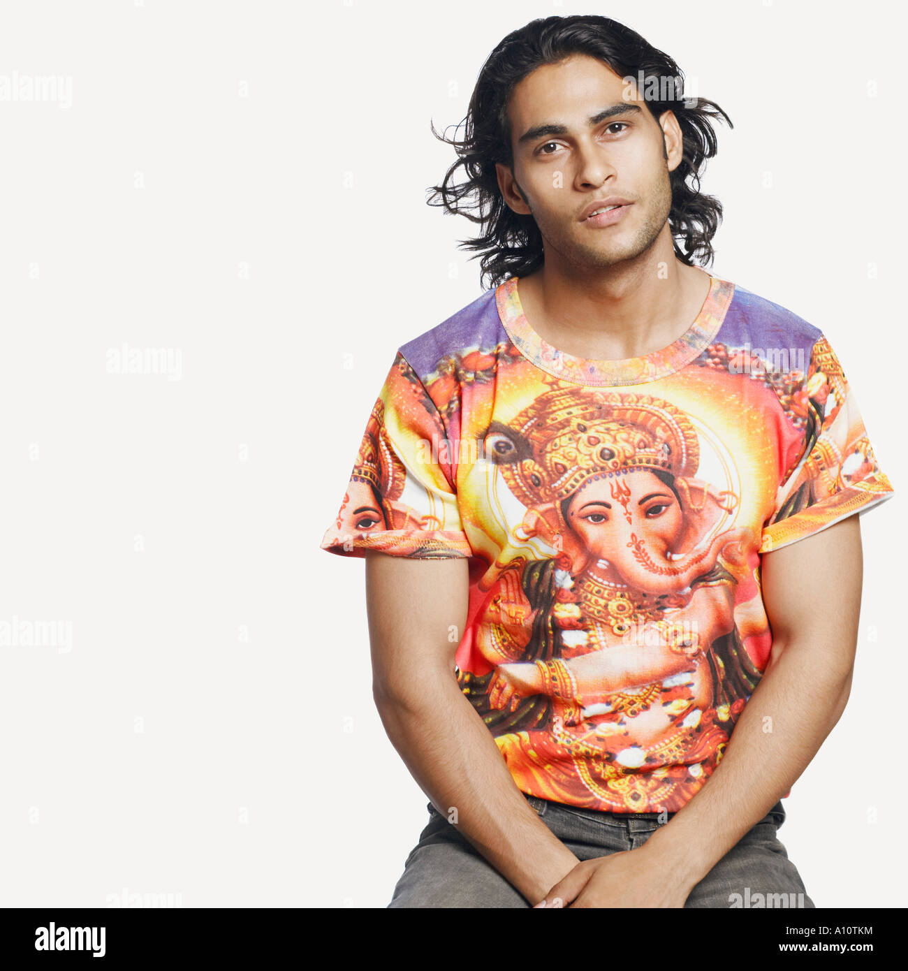 Retro portrait of an indian man hi-res stock photography and images - Alamy