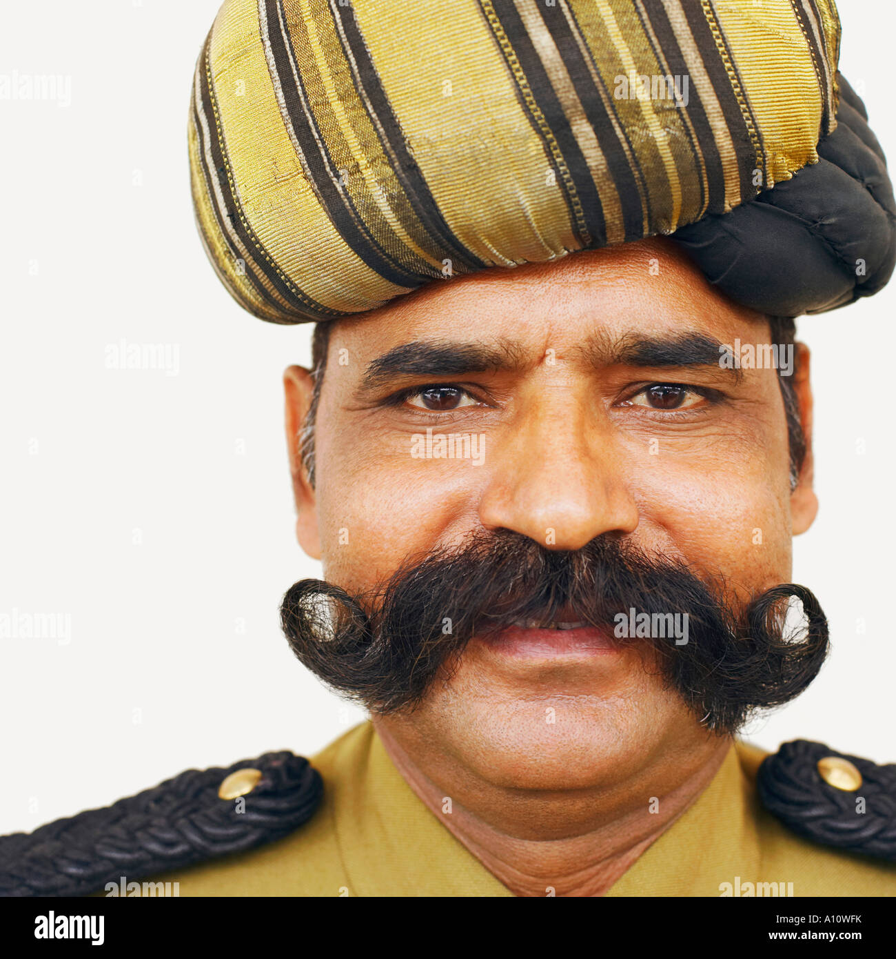 Portrait of a security guard Stock Photo - Alamy