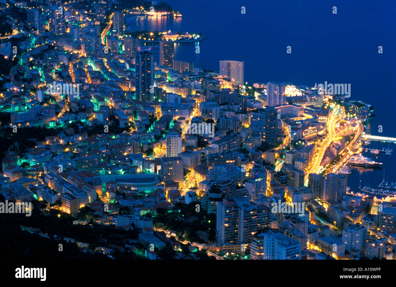 City views of monaco hi-res stock photography and images - Alamy