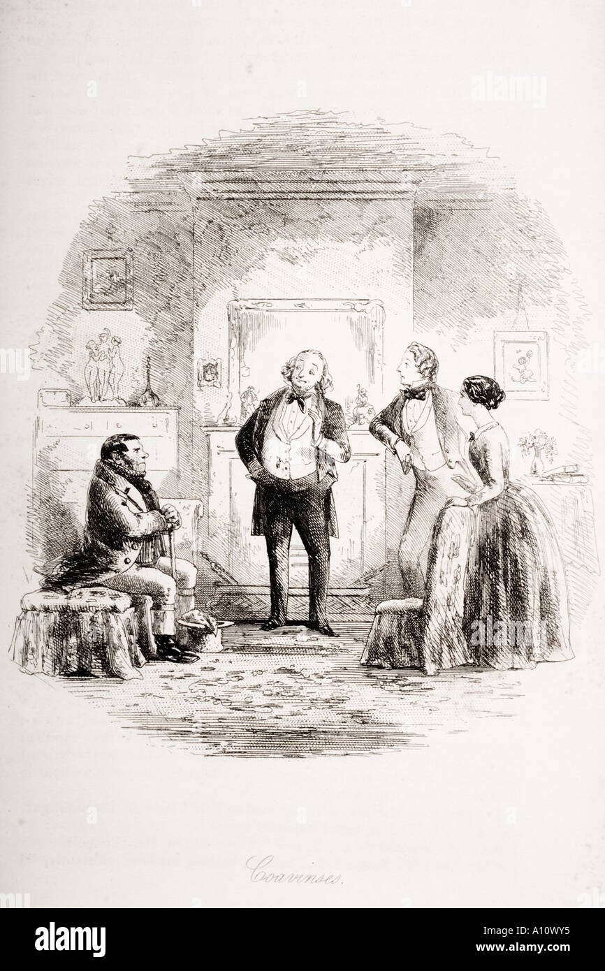 Coavinses. Illustration by Phiz Hablot Knight Browne 1815 - 1882. From ...