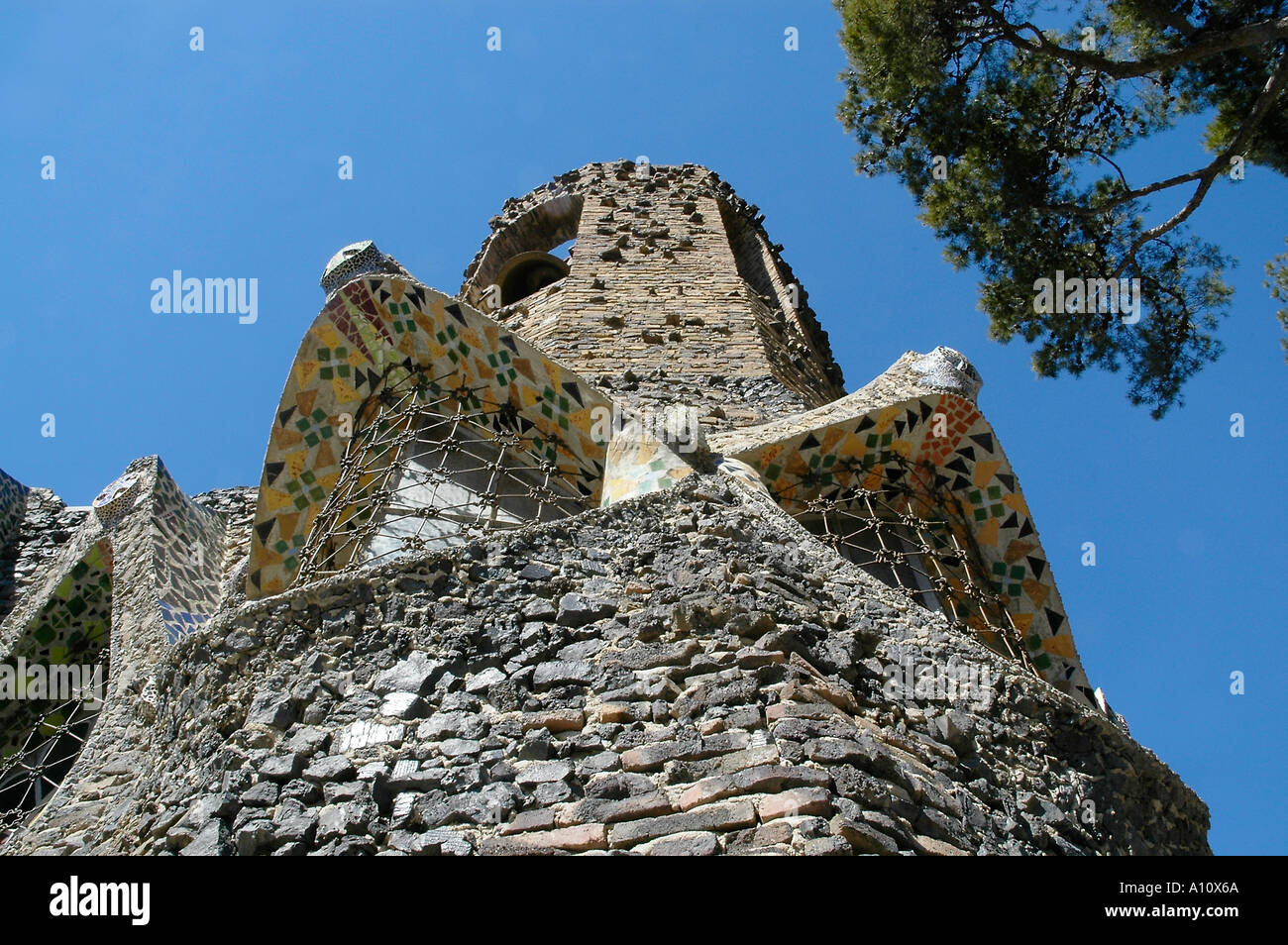 Colonia guell tourism hi-res stock photography and images - Alamy