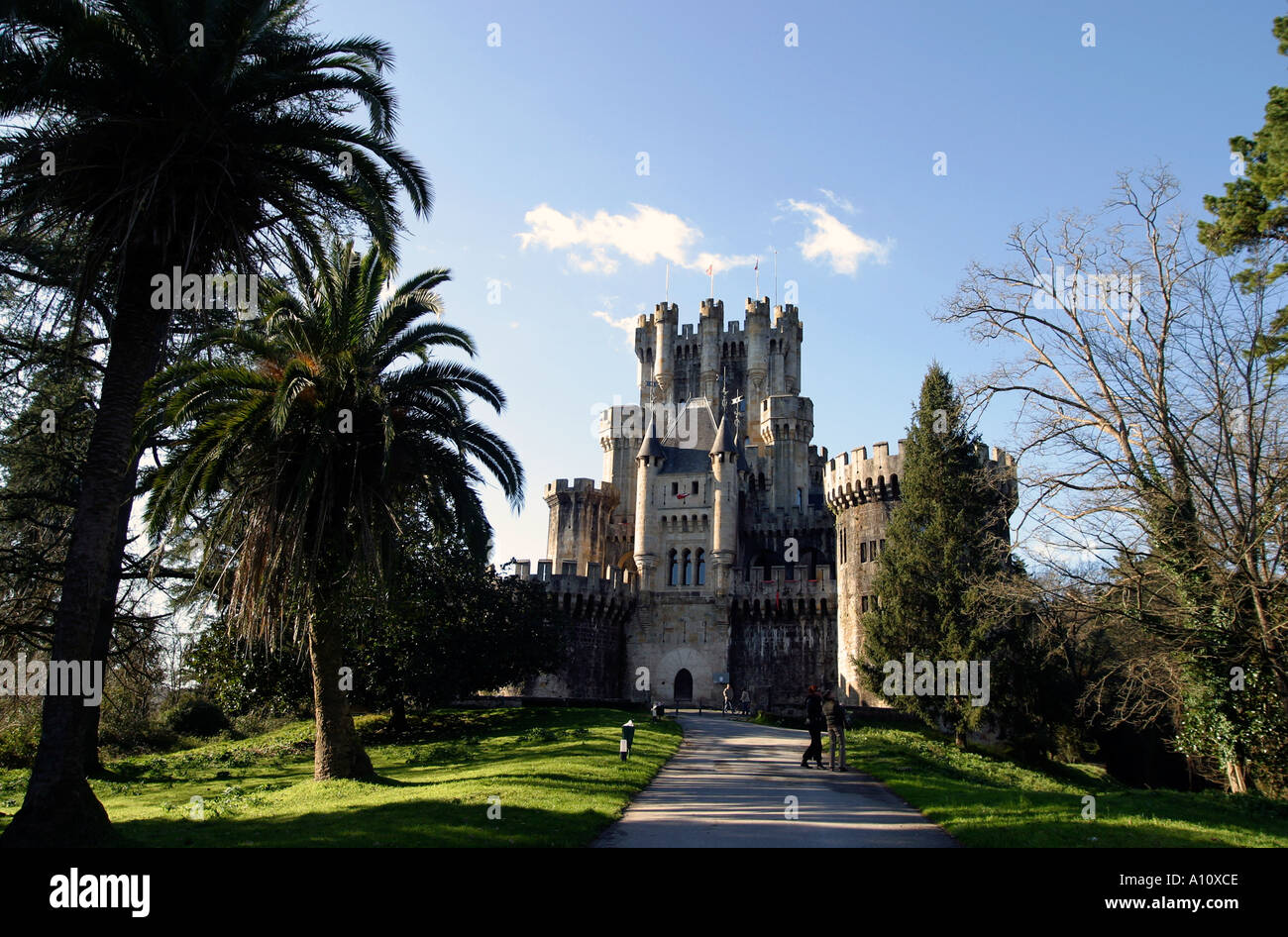Spain Castle Butron 13th Century Vizcaya Castillo de Butrón Basque ...