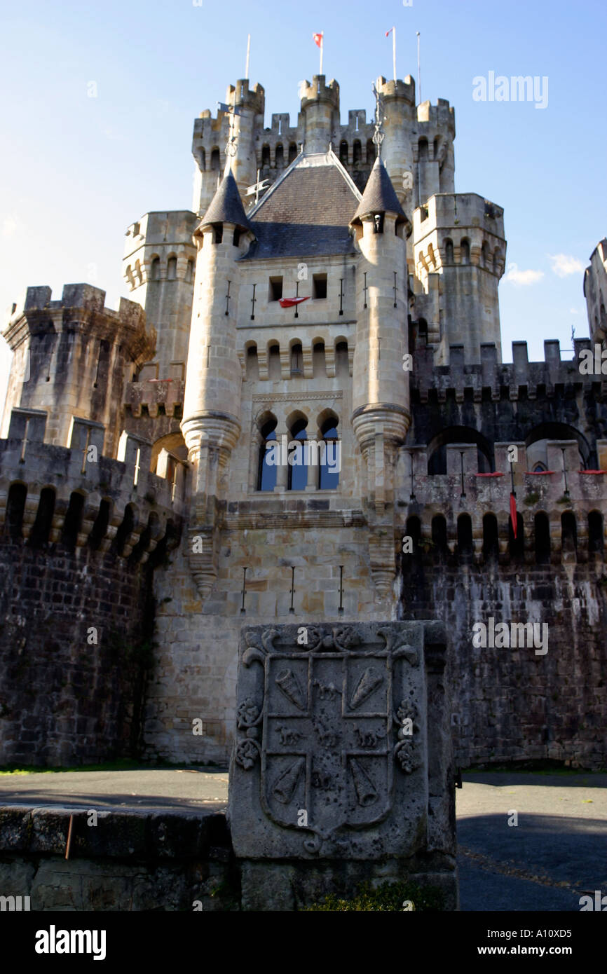 Spain Castle Butron 13th Century Vizcaya Castillo de Butrón Basque ...