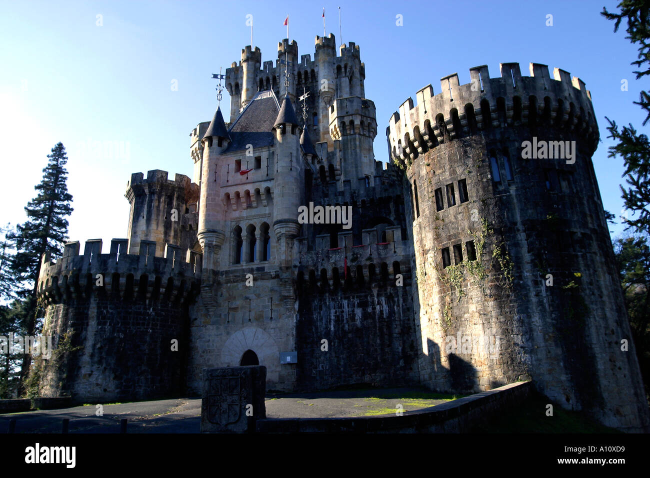 Spain Castle Butron 13th Century Vizcaya Castillo de Butrón Basque ...