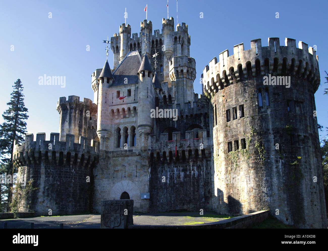 Spain Castle Butron 13th Century Vizcaya Castillo de Butrón Basque ...