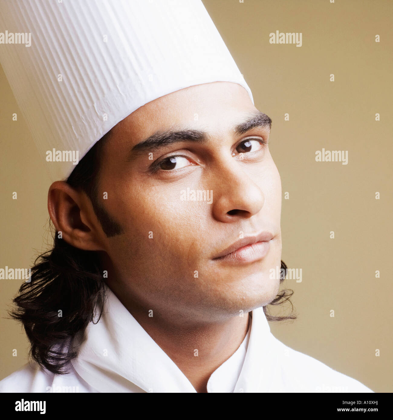 Portrait of a chef Stock Photo - Alamy
