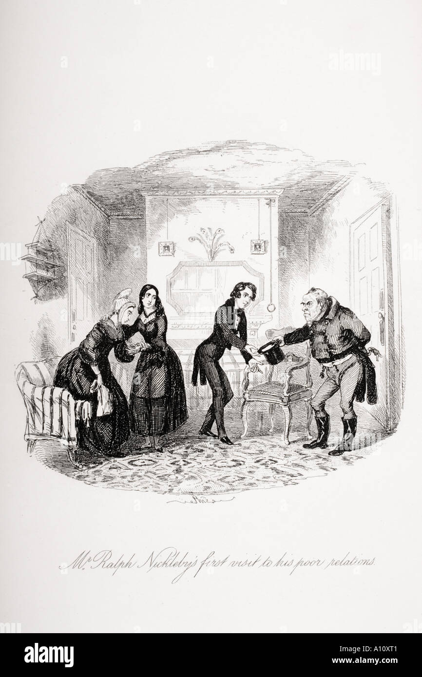 The visit the poor relations hi-res stock photography and images - Alamy