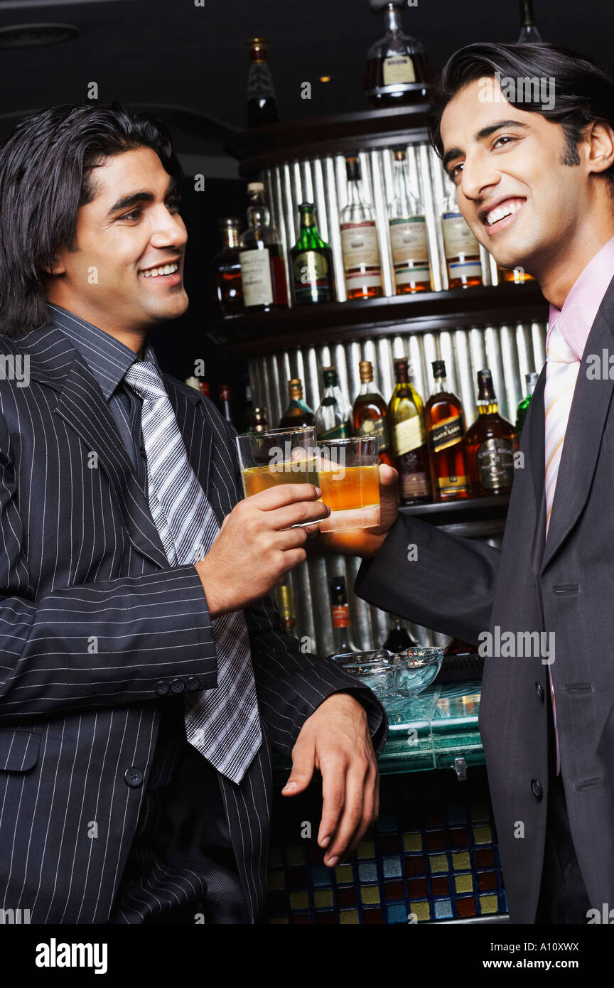 Two men business celebration hi-res stock photography and images - Alamy