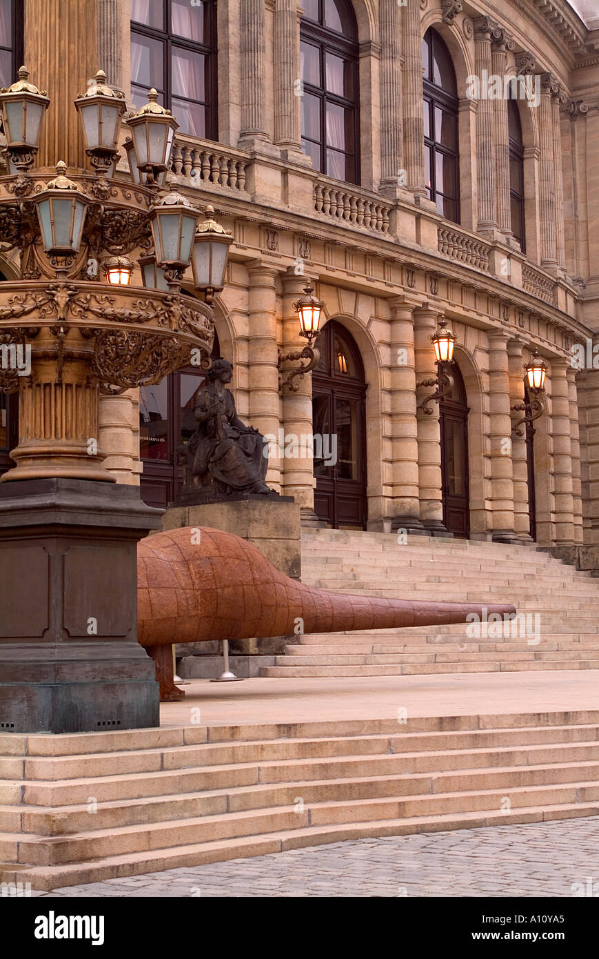 prague opera house Stock Photo - Alamy