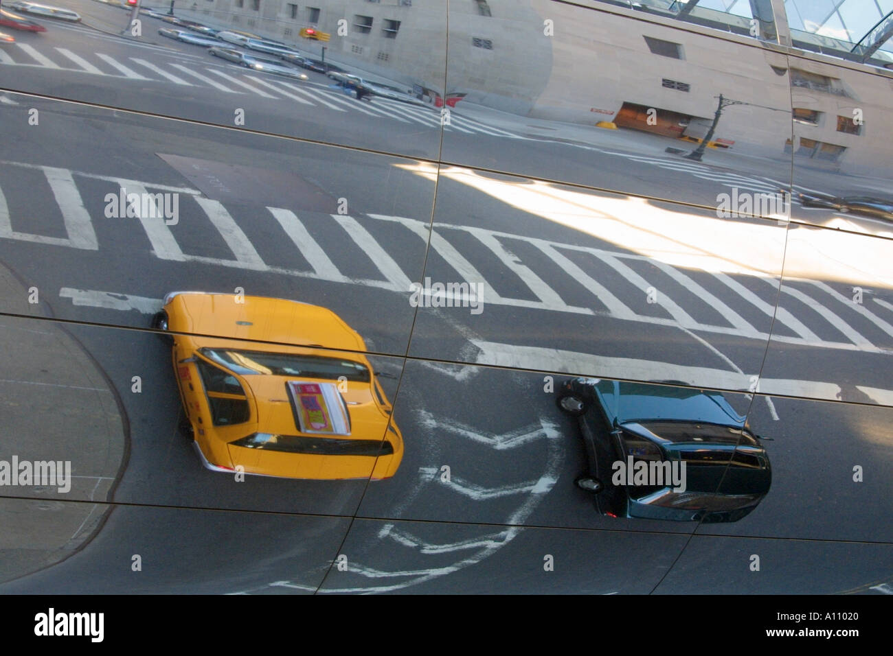 Reflections in the Bottom of the Destroyed Pedestrian Bridge at World ...