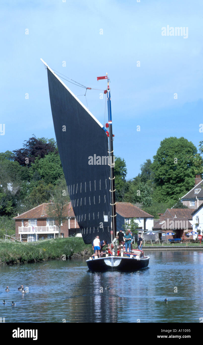 NORFOLK WHERRY ALBION Stock Photo - Alamy