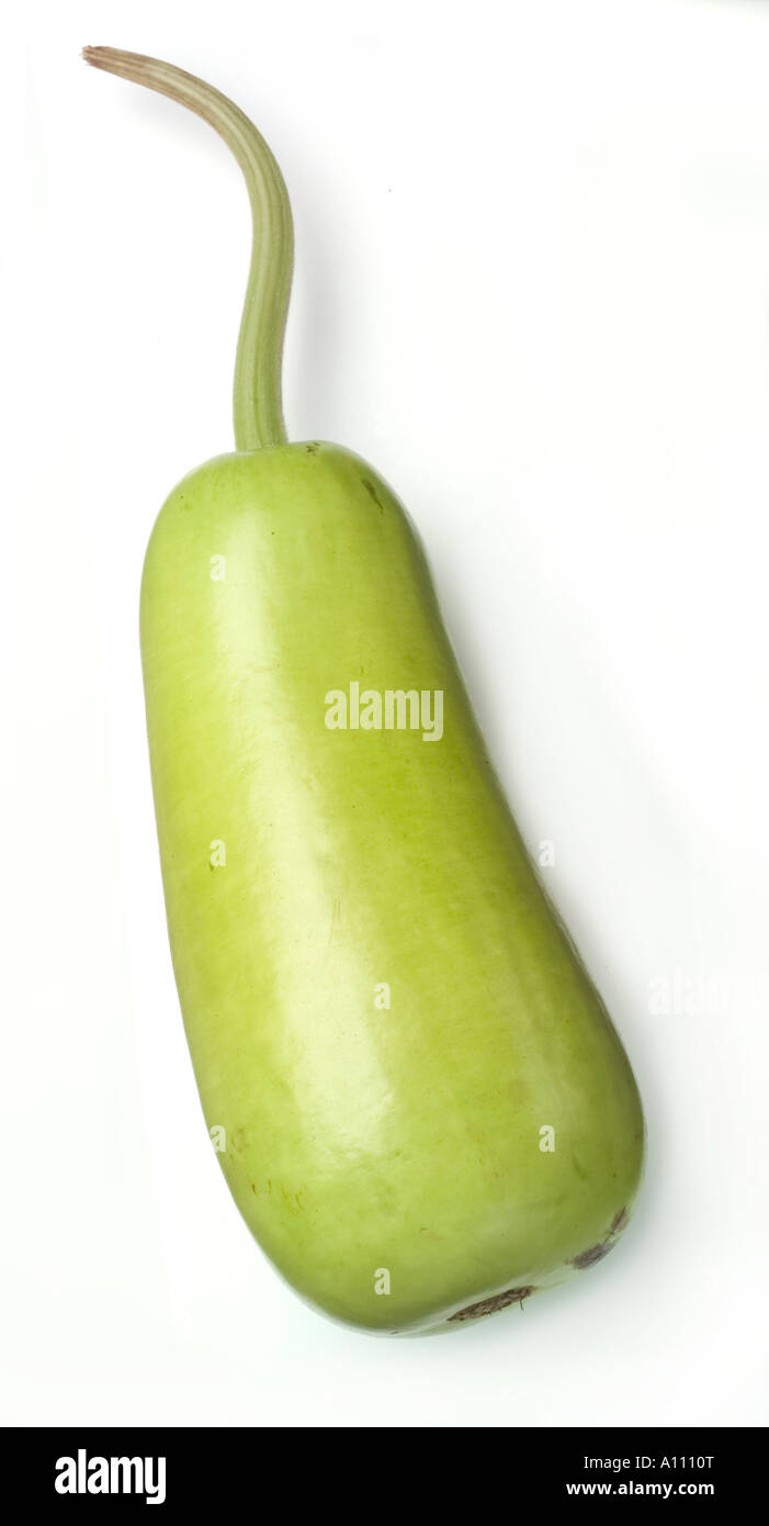 bottle gourd white background Stock Photo - Alamy