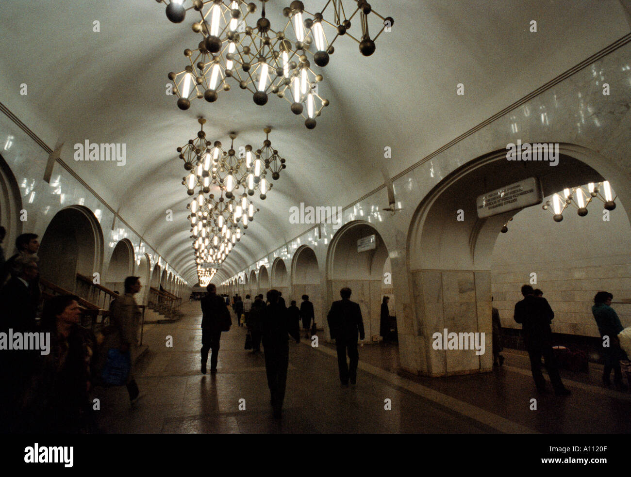 Spectacular Metro stations on the Moscow Underground railway network in ...