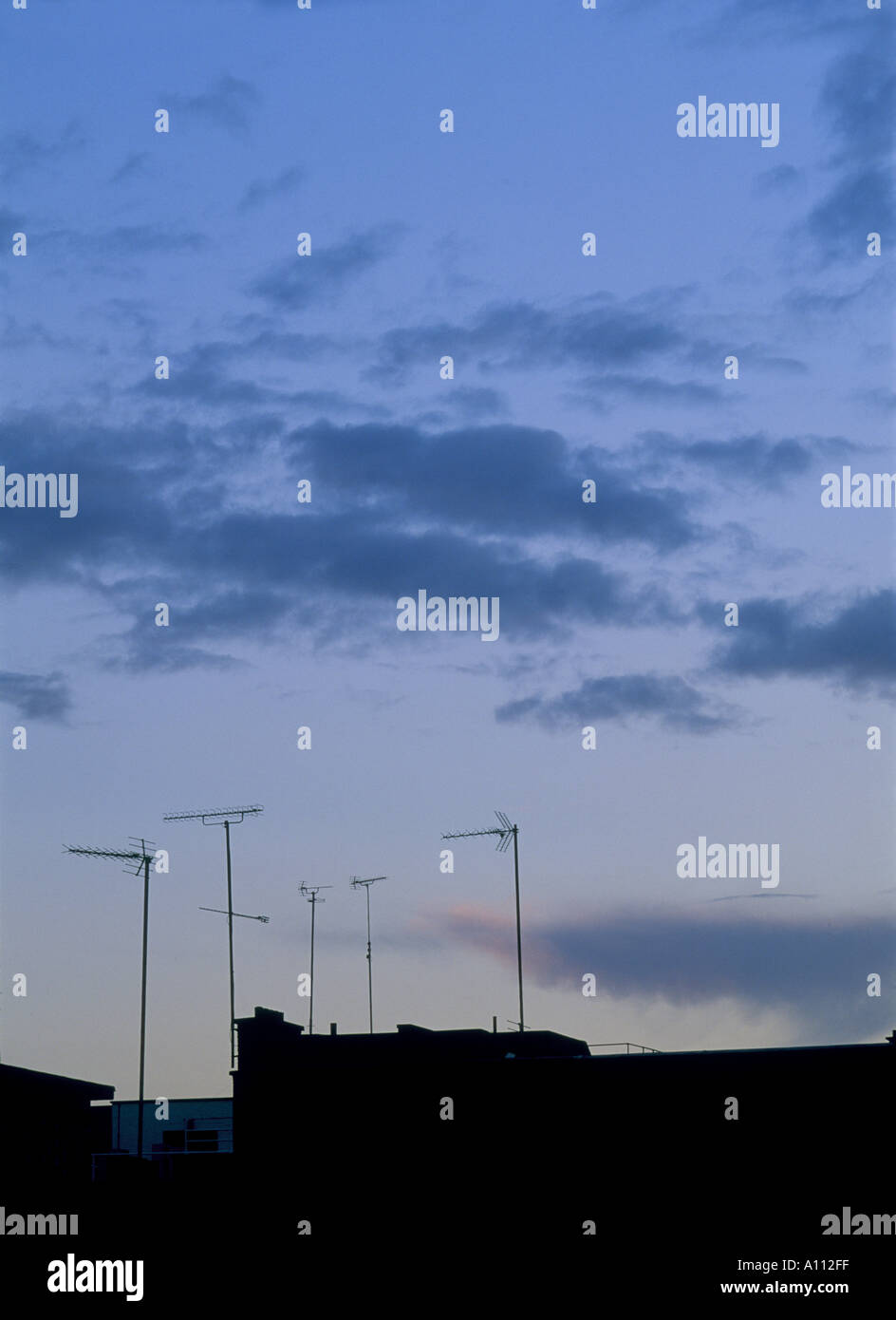 Sky over London W1 Stock Photo - Alamy