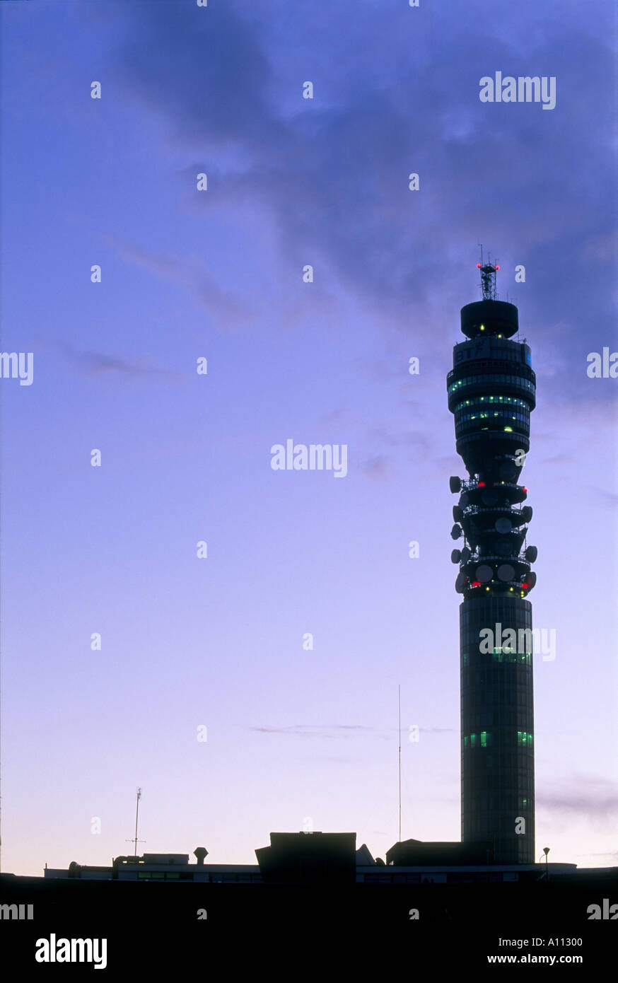 British Telecom Tower London Stock Photo - Alamy