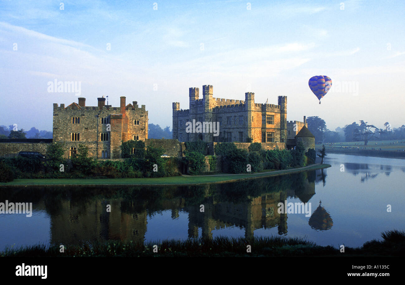 Leeds castle kent sunset hi-res stock photography and images - Alamy