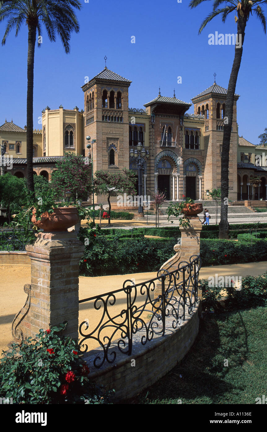 Plaza de America Seville Andalucia Spain Stock Photo - Alamy