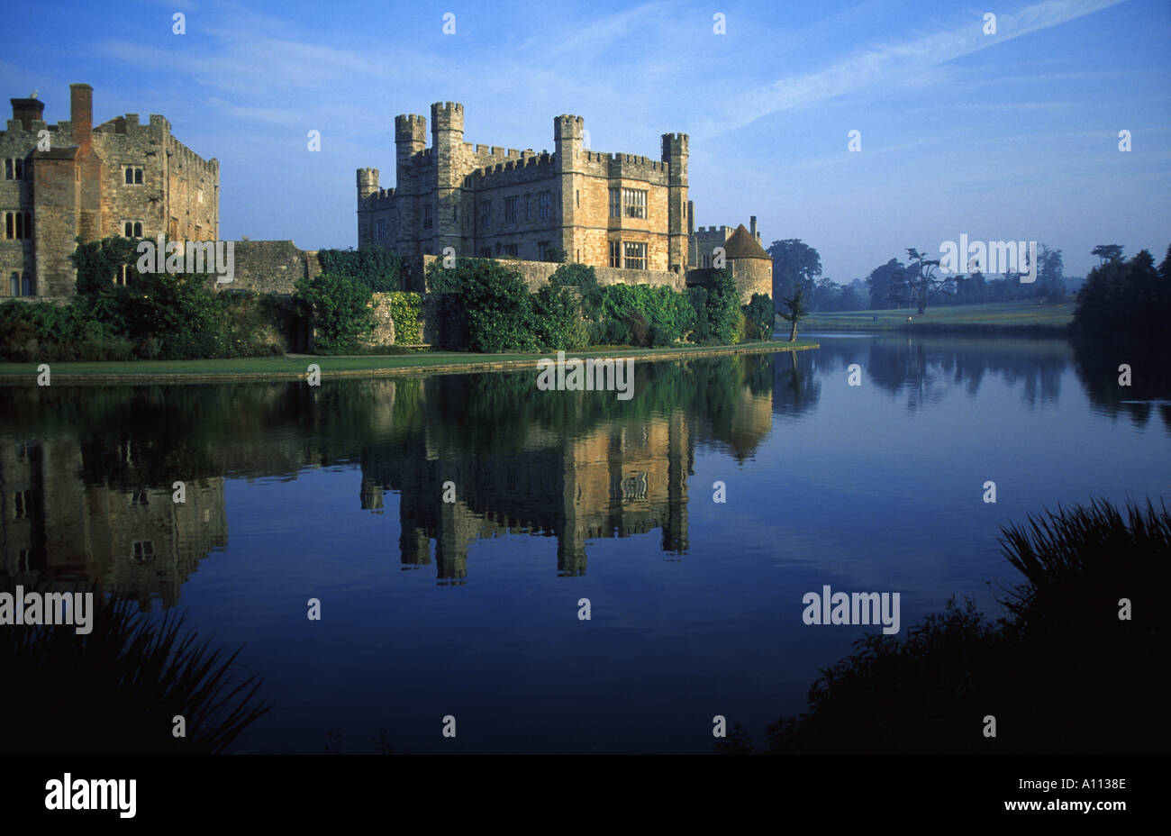 Leeds Castle Maidstone Kent England Stock Photo - Alamy