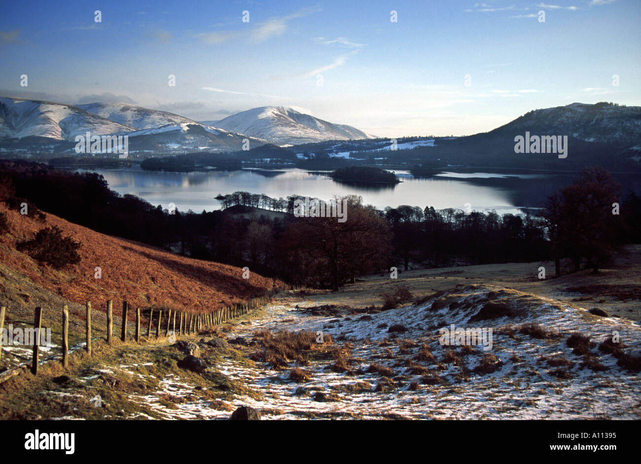 Derwentwater Lake District Cumbria England Stock Photo - Alamy