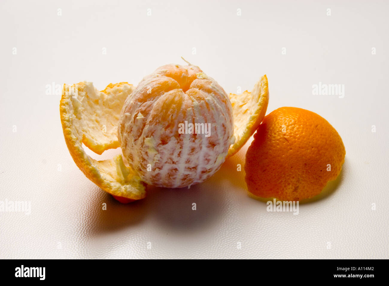 peel, orange, tangerine, pores, close up, white background, fruit ...