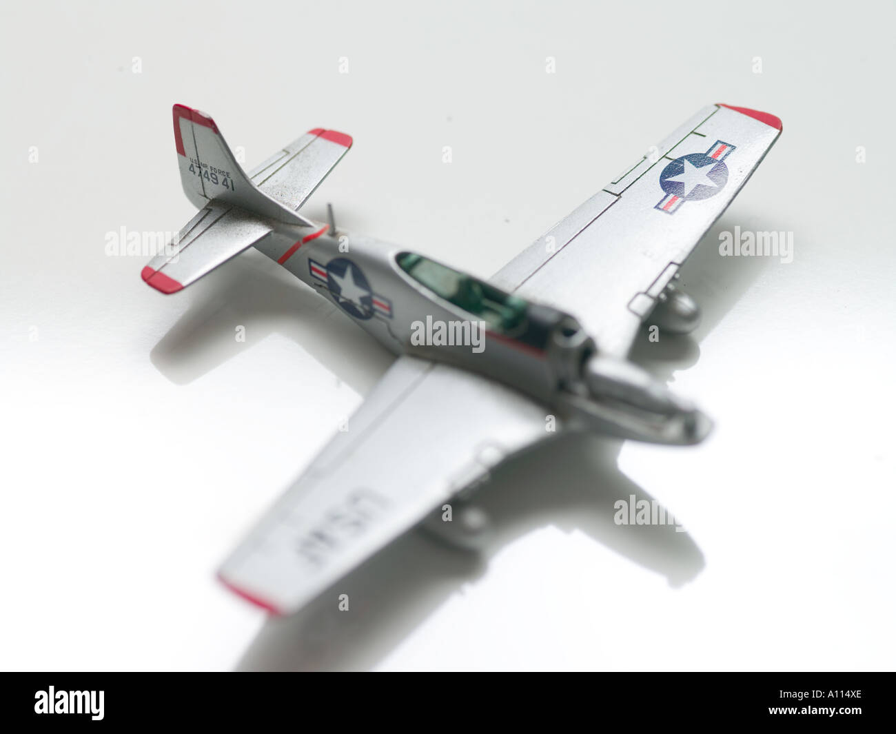 Silver star airplane hi-res stock photography and images - Alamy