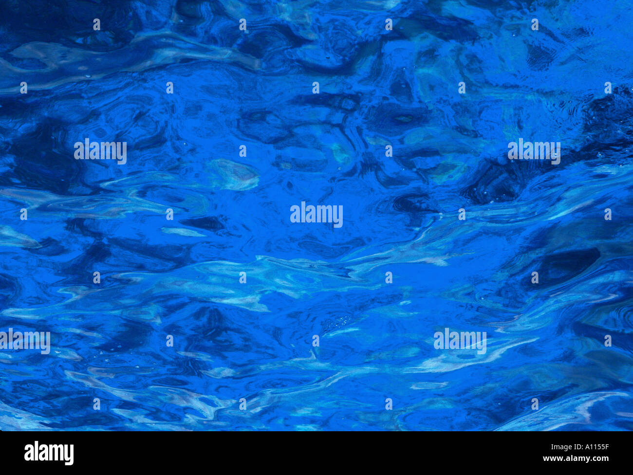 THE SURFACE OF A RELATIVELY CALM BLUE OCEAN Stock Photo - Alamy