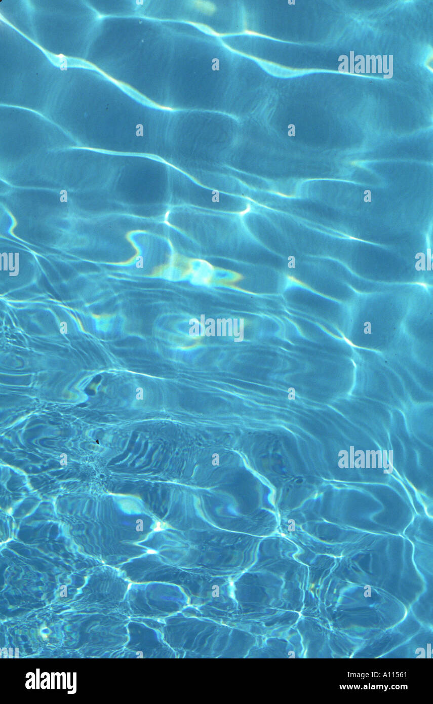 THE REFLECTION OF LIGHT ON THE SURFACE OF WATER Stock Photo - Alamy