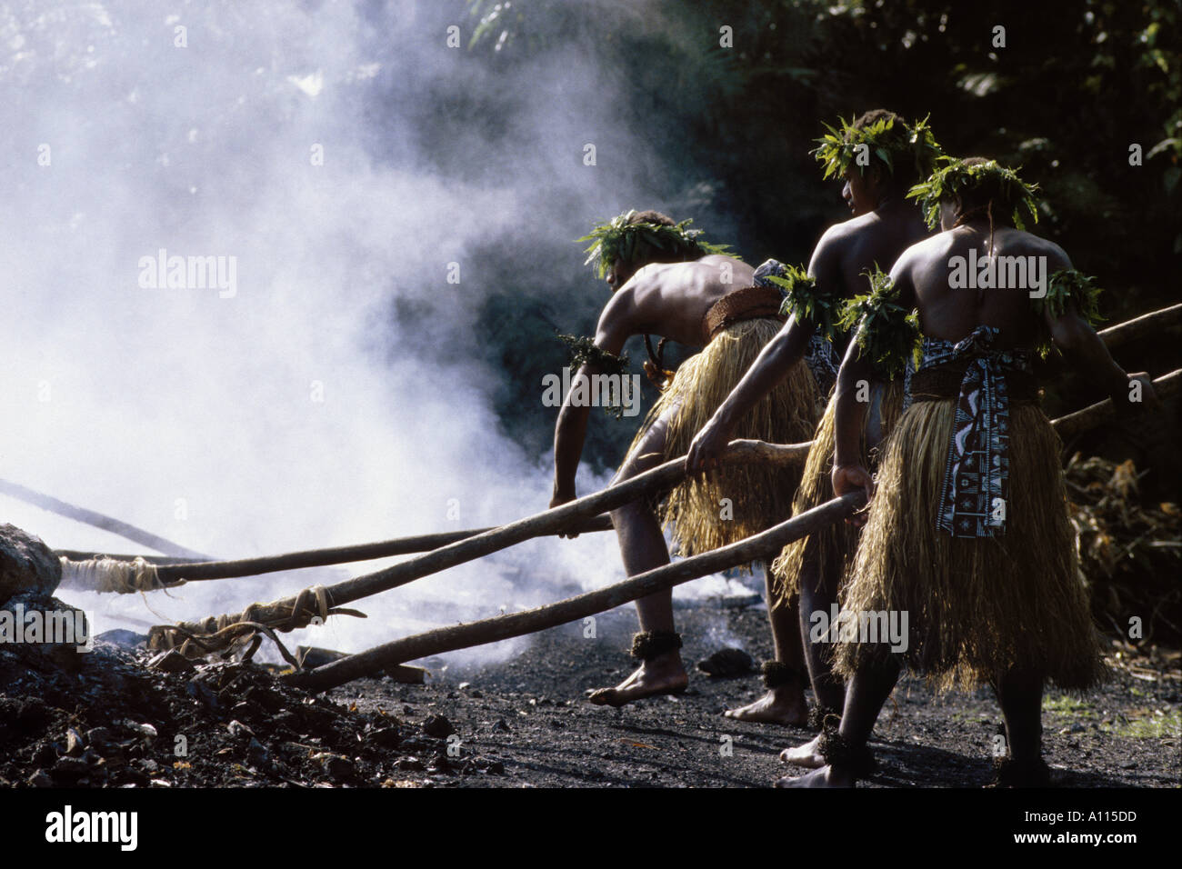 Fijian men hi-res stock photography and images - Alamy