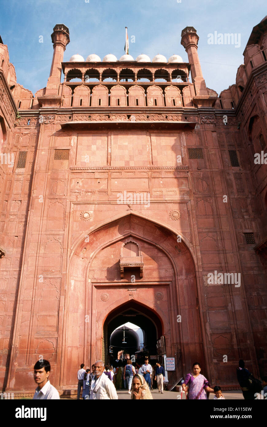 India red fort dehli hi-res stock photography and images - Alamy