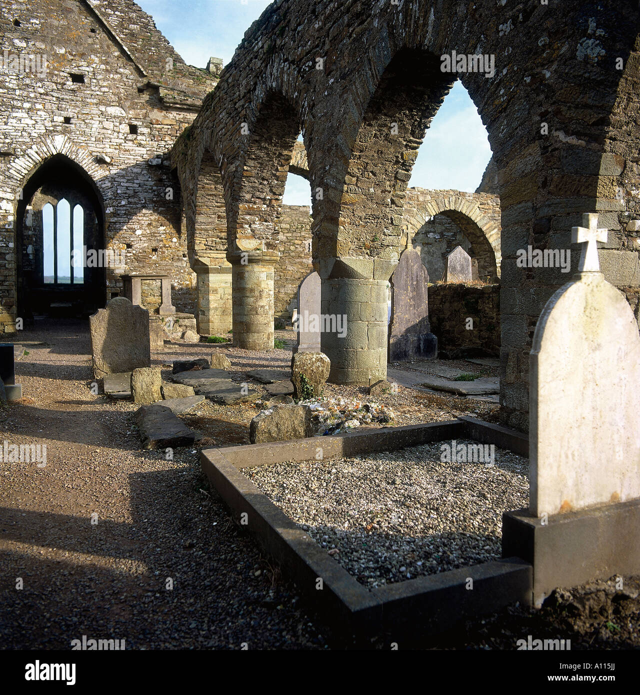 The remains of Timoleague s 14th century Franciscan friary include an ...
