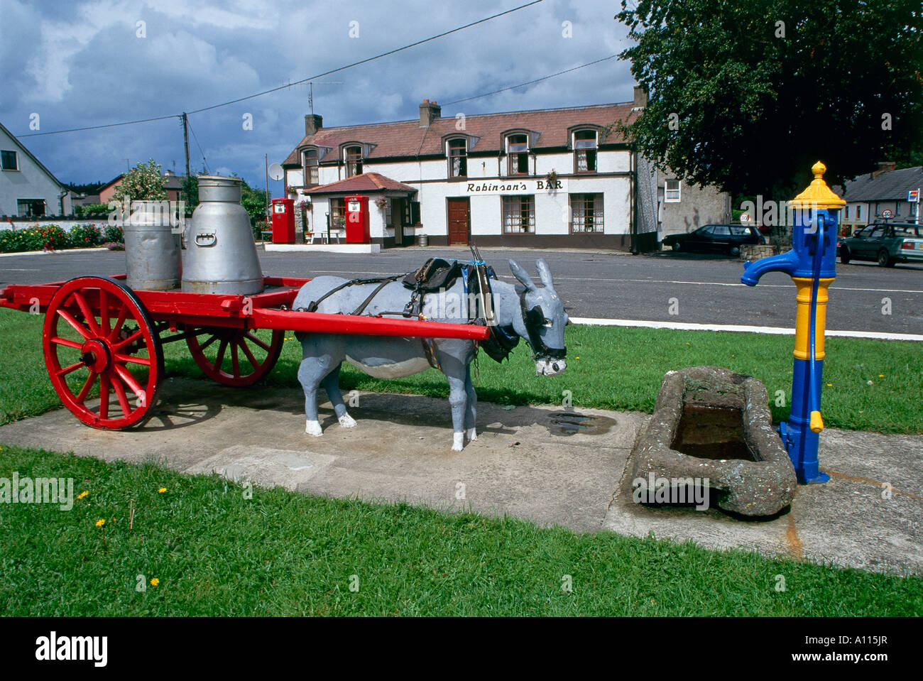 Kilsheelan has a village green on which stands a model of a horse and ...