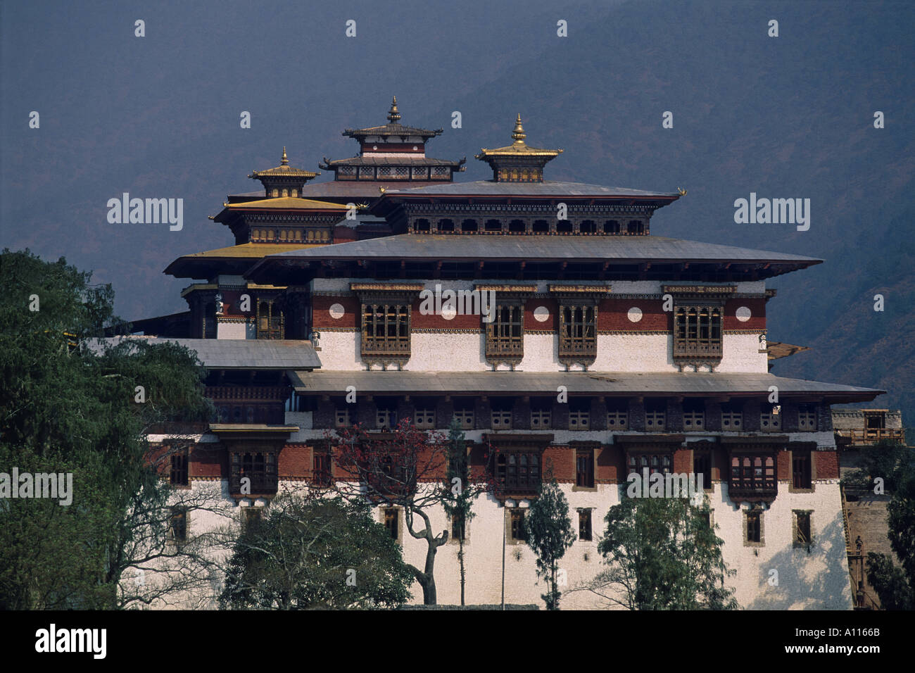 Punakha Dzong Fort Temple Punakha Bhutan Stock Photo Alamy