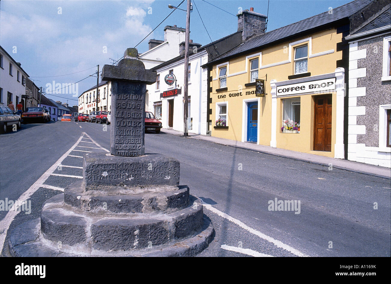 Cross in the main street of cong hi-res stock photography and images ...