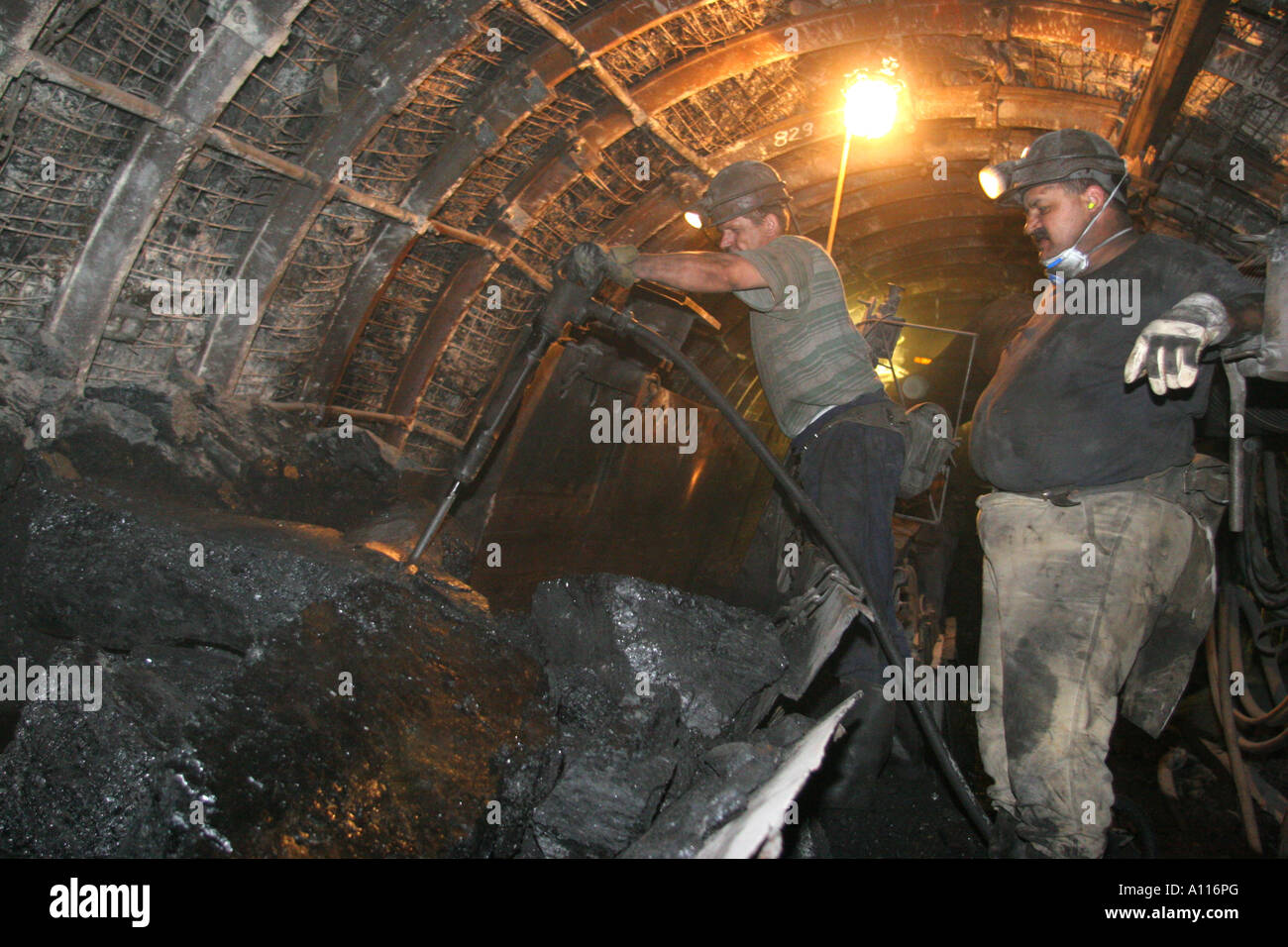 Coal mine underground hi-res stock photography and images - Alamy