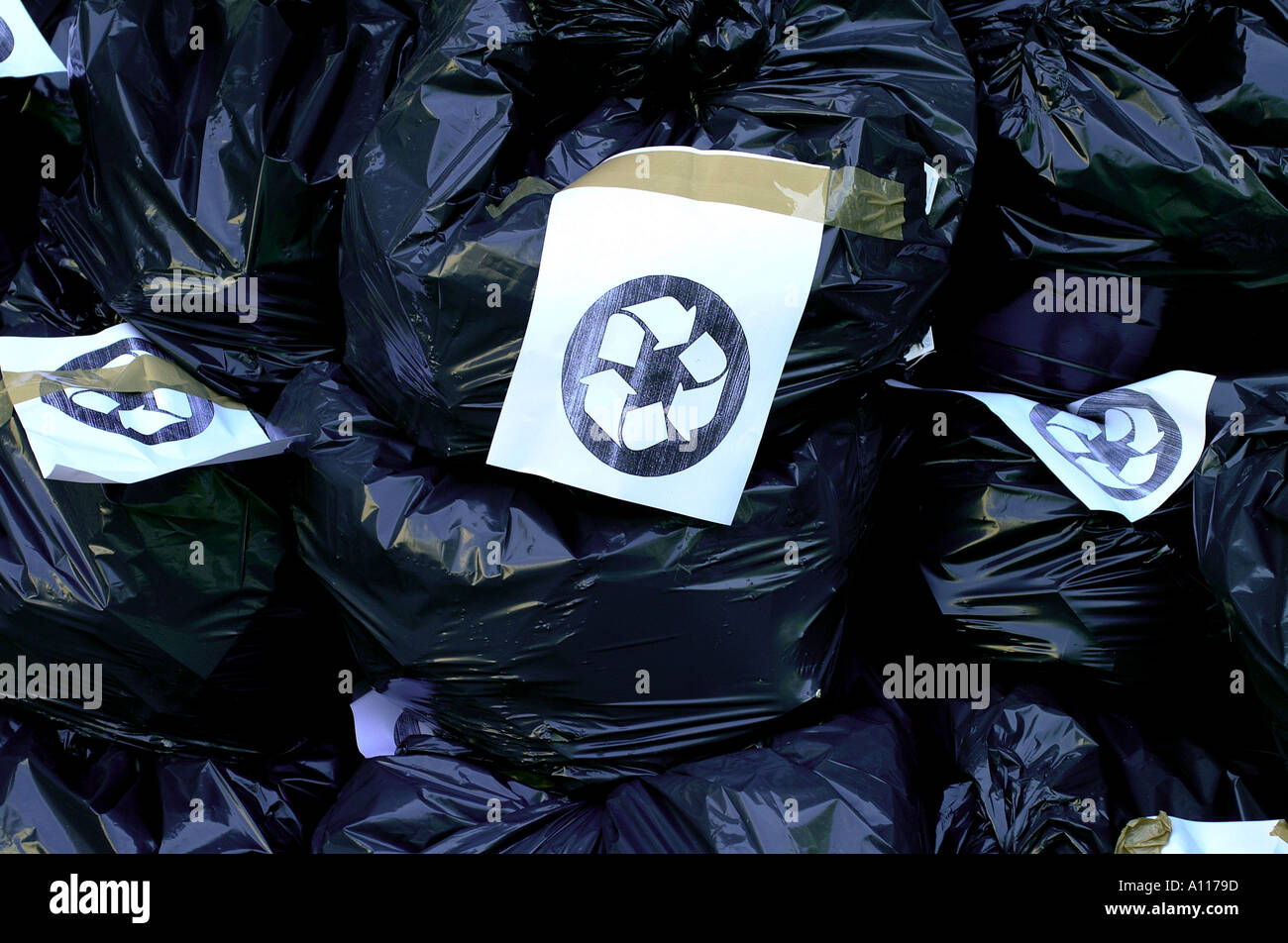Recycle with bags hi-res stock photography and images - Alamy