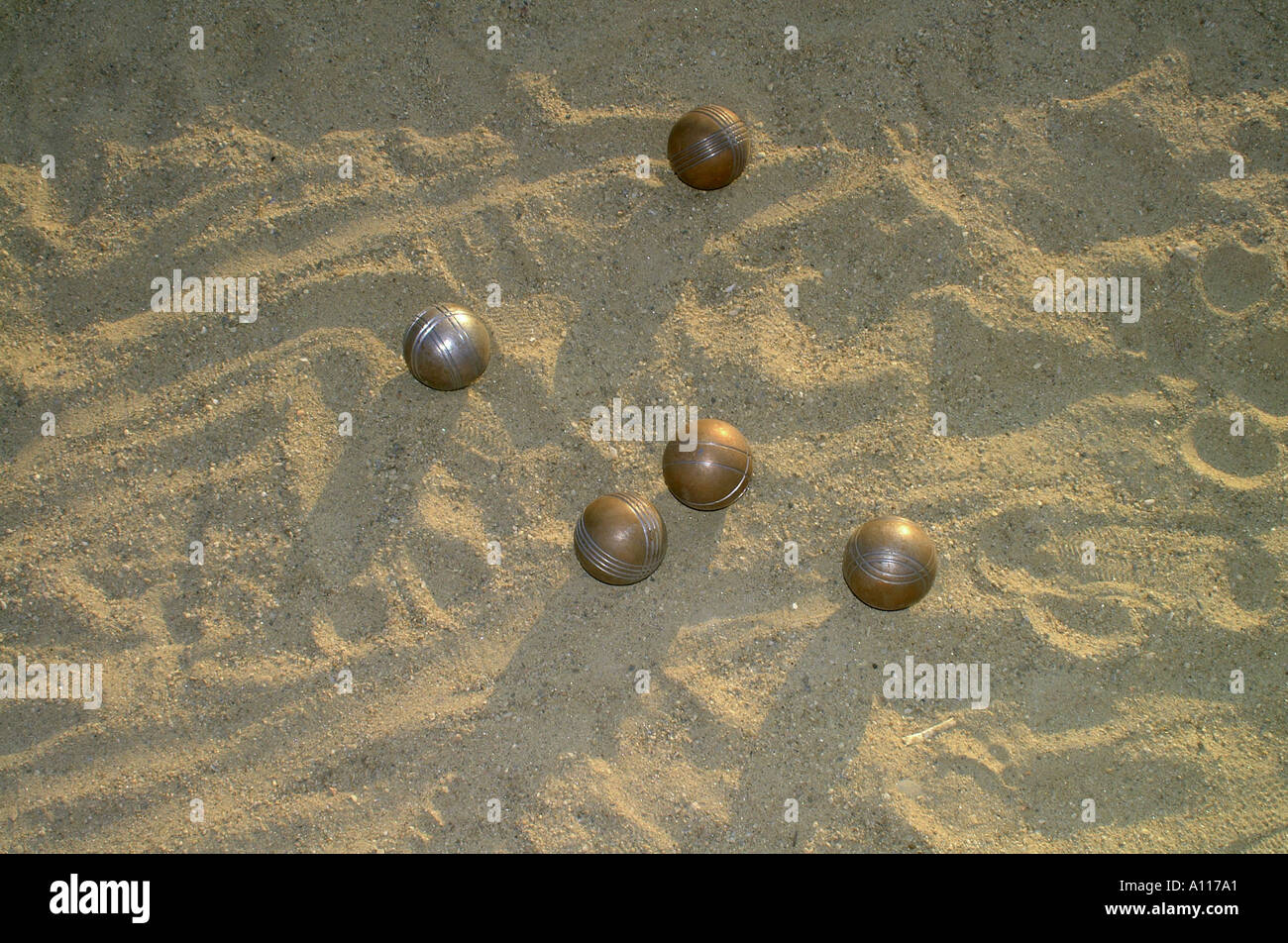 Boules on the beach Stock Photo - Alamy
