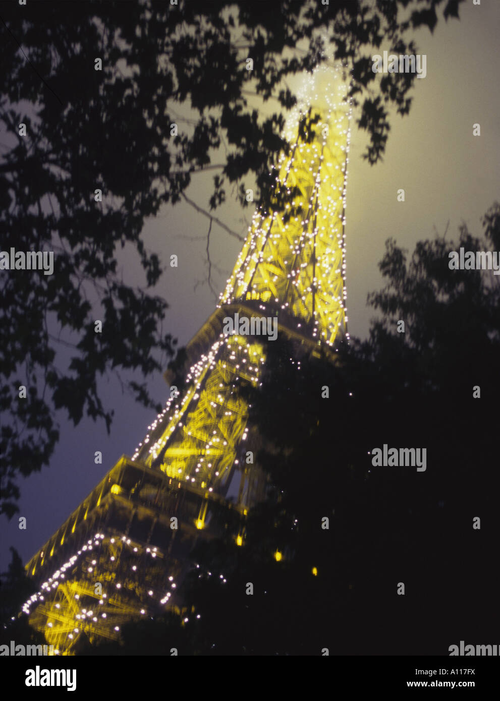 Eiffel Tower Paris 2005 Stock Photo - Alamy