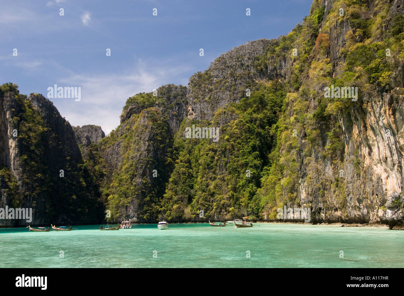 Thailand Phi Phi Lay Island Pileh cove Stock Photo - Alamy