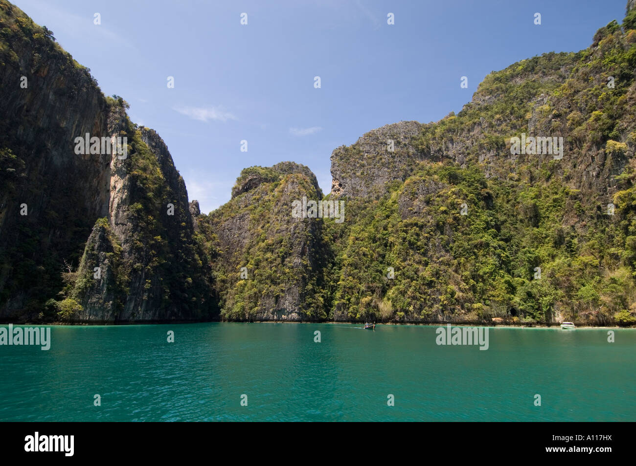 Thailand Phi Phi Lay Island Pileh cove Stock Photo - Alamy
